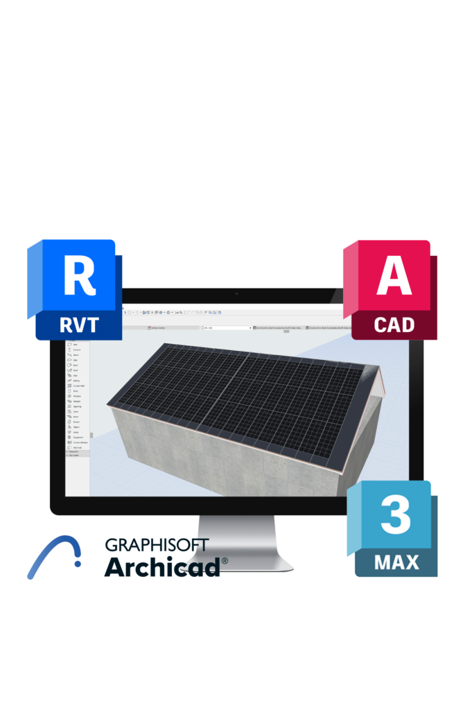 BIM models | Roofit.Solar