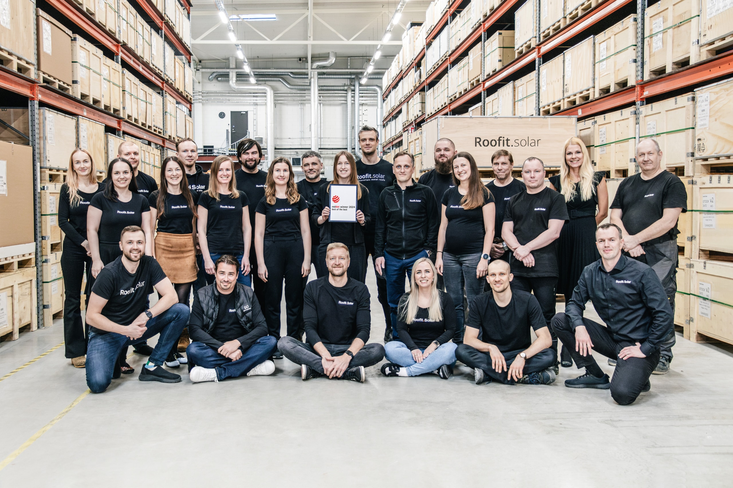 Roofit.Solar was awarded with a Red Dot: Best of the Best in the 2024 ...